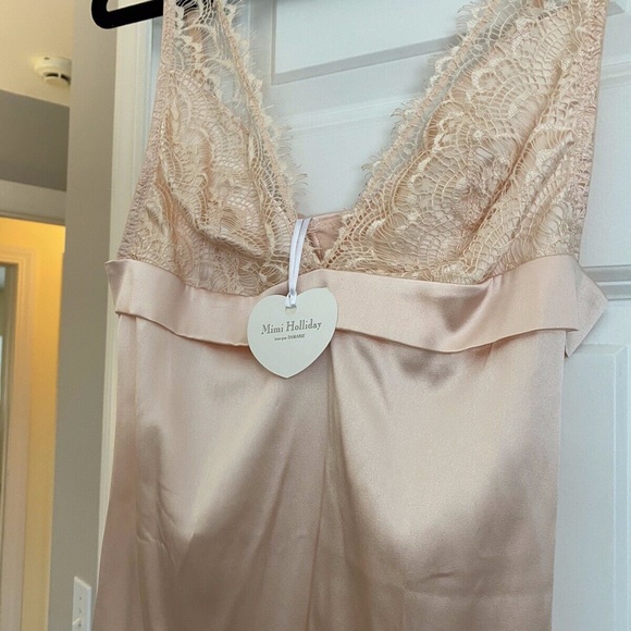 Mimi Holliday | Intimates & Sleepwear | Pink Silk Mimi Holliday Sine ...